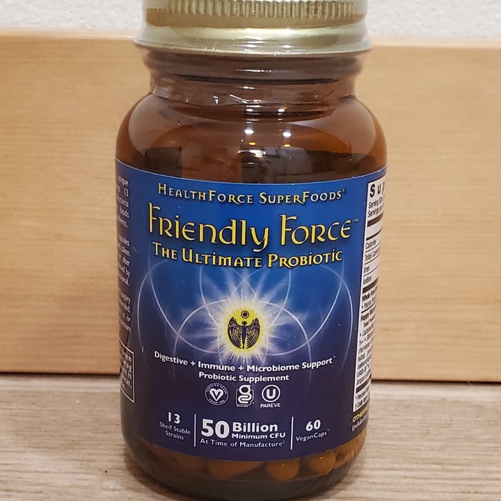 HealthForce Superfoods Friendly Force Probiotic Review | abillion