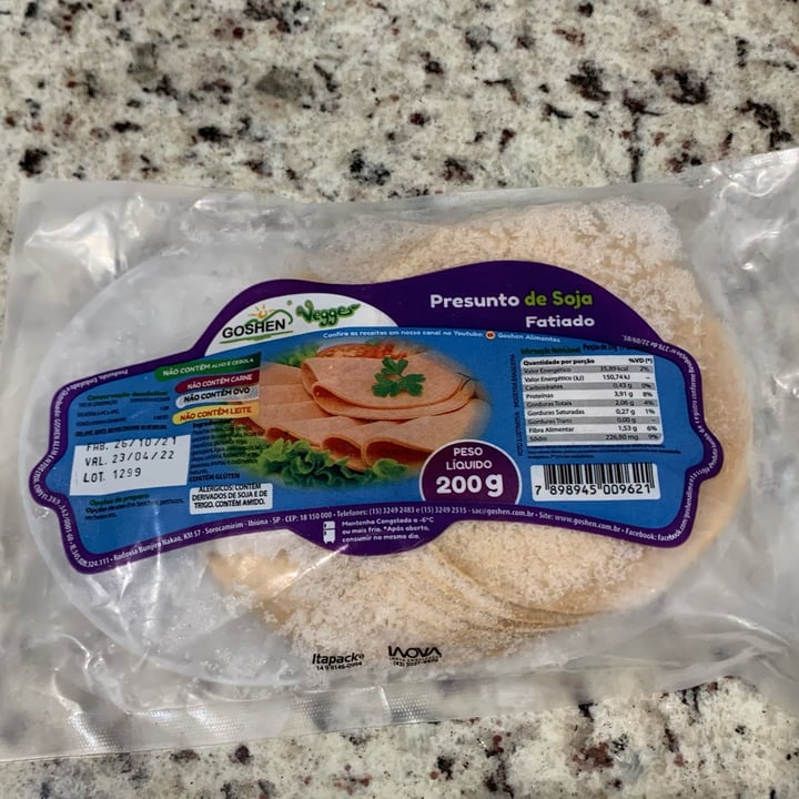 Goshen Presunto De Soja (soy ham) Review | abillion