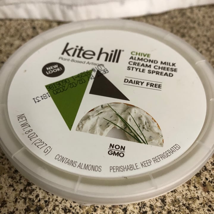 Kite Hill Cream Cheese Alternative Chive Review Abillion