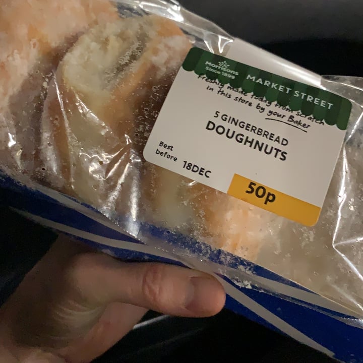 Morrisons Gingerbread Doughnuts Review | abillion