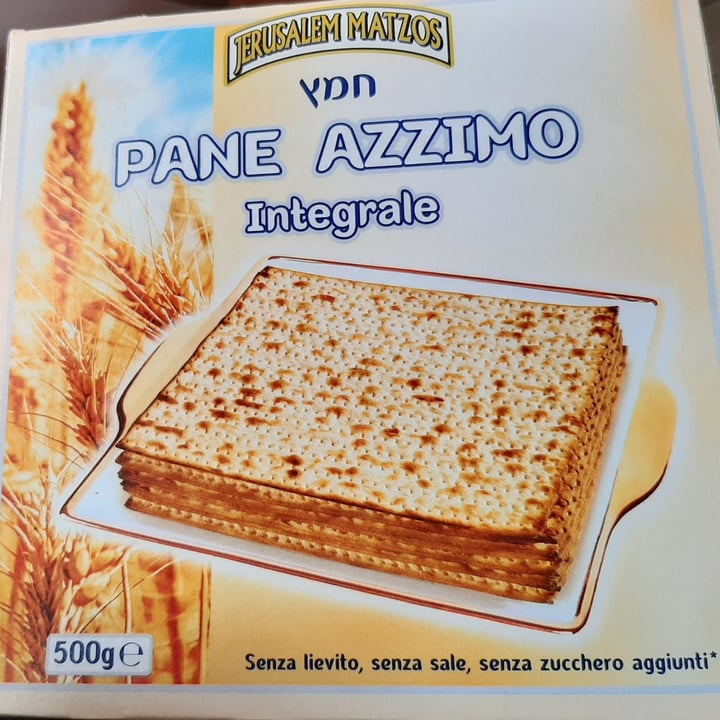 Jerusalem matzos Pane Azzimo Integrale Review | abillion