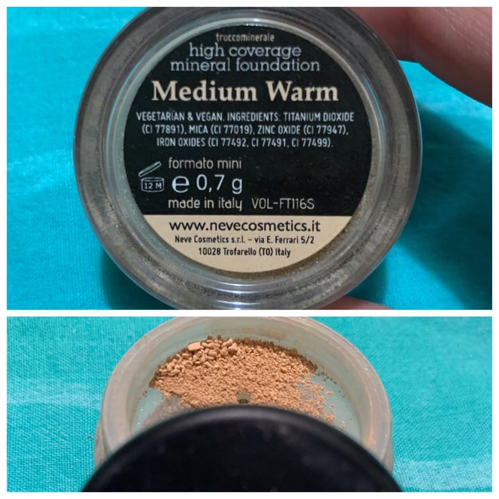 Neve Cosmetics High coverage mineral foundation Review | abillion