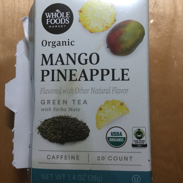 Whole Foods Market Mango Pineapple Tea 🍵 Review | abillion
