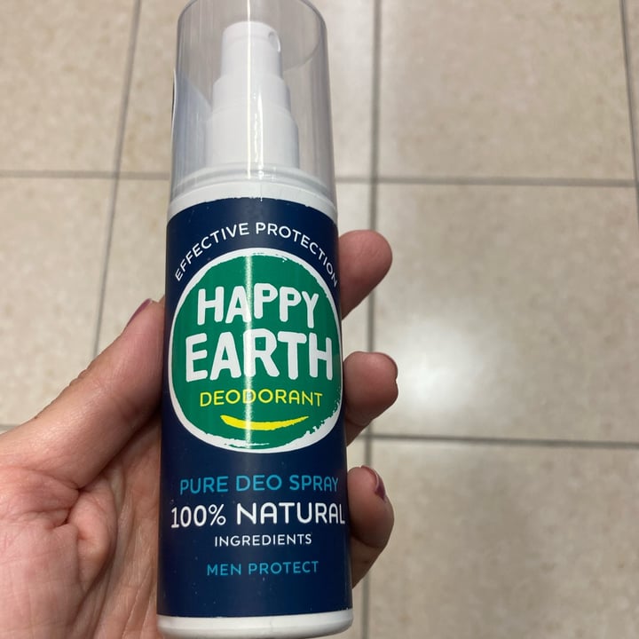 Happy Earth male deodorant spray Review | abillion