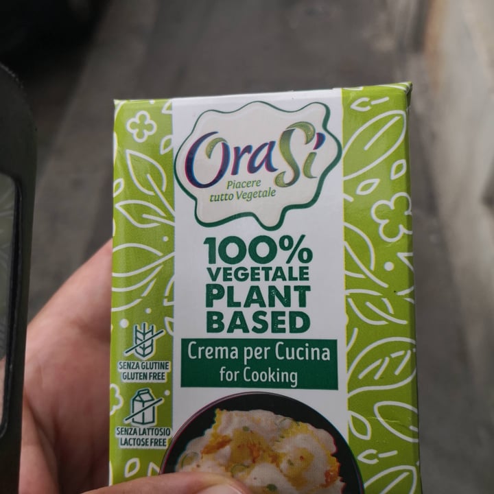 OraSí 100% plant based Crema per cucinare Review | abillion
