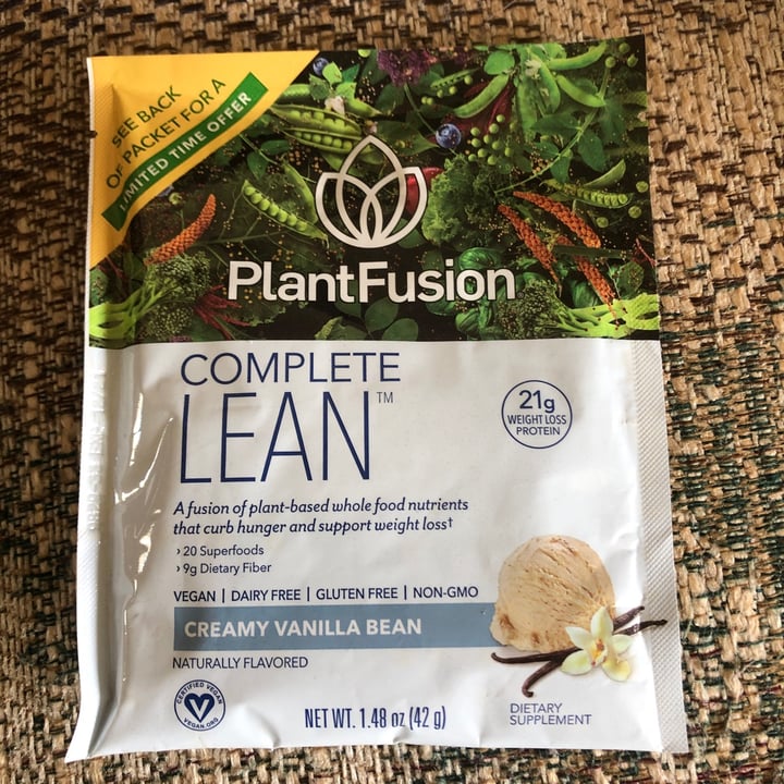 Plant Fusion Complete Lean Vanilla Bean Protein Powder Review | abillion
