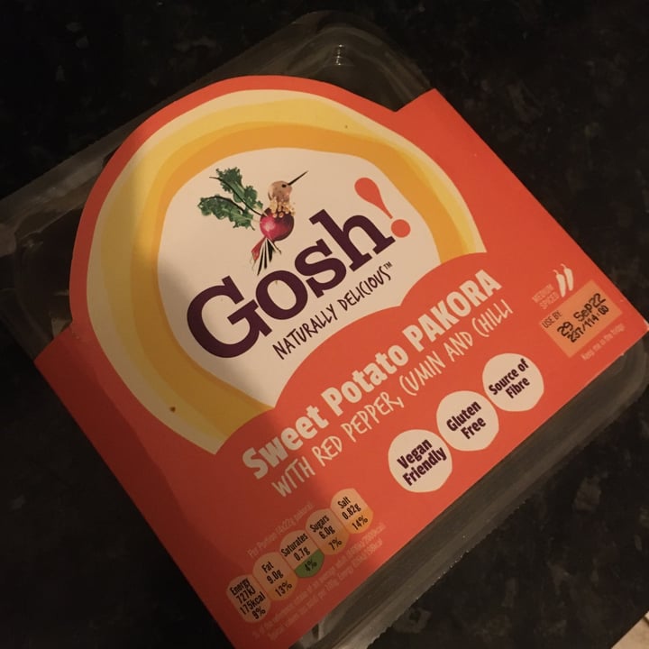 Gosh! Sweet Potato Pakora Review | abillion