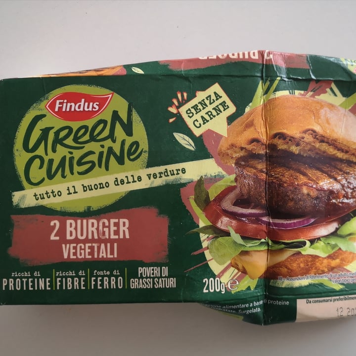 Findus 2 Burger Vegetali Review | abillion