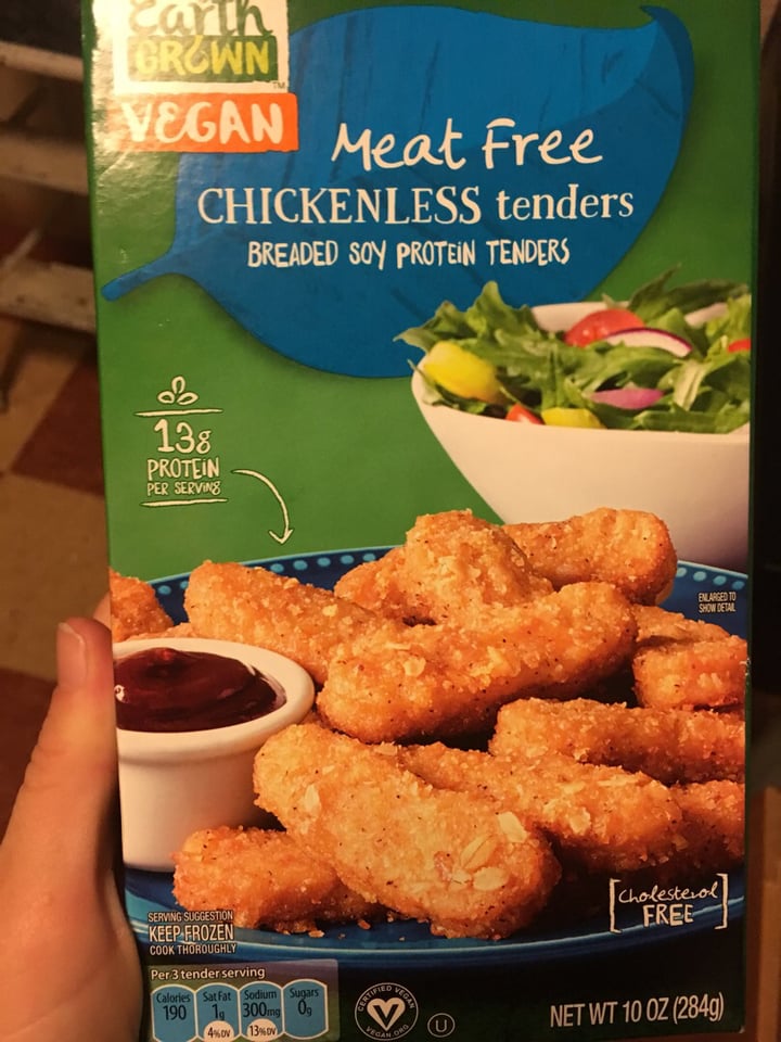 Earth Grown Meat Free Chickenless Tenders Review | abillion