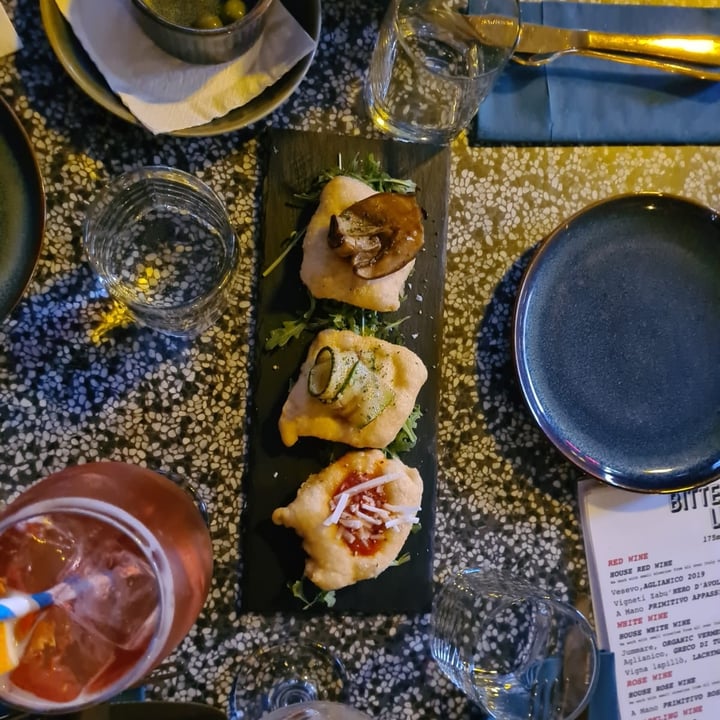 Bittersweet leith Leith, United Kingdom Vegan Montanara trio Review ...