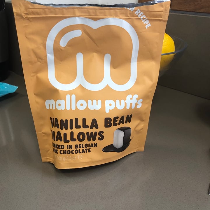 Mallow puffs Vanilla Bean Mallows in Dark Chocolate Review | abillion