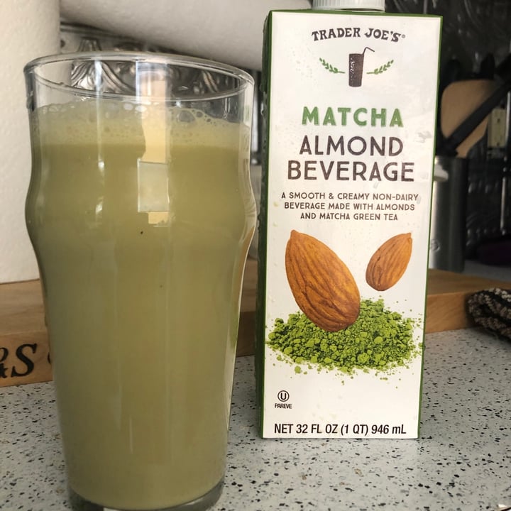 Trader Joe's Matcha Almond Beverage Review | abillion