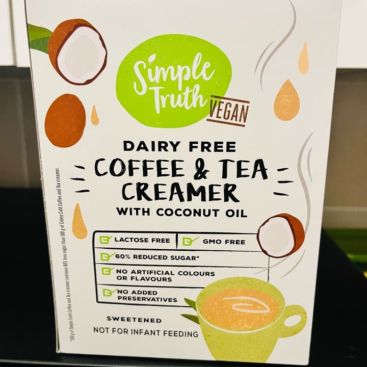 Simple Truth coffee and tea creamer Review | abillion
