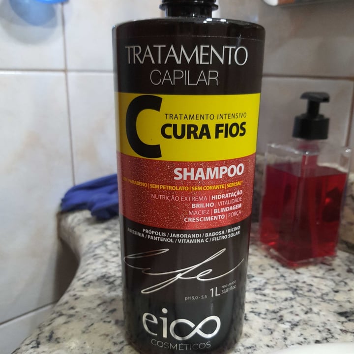 Eico Cosméticos Shampoo cura fios Review | abillion