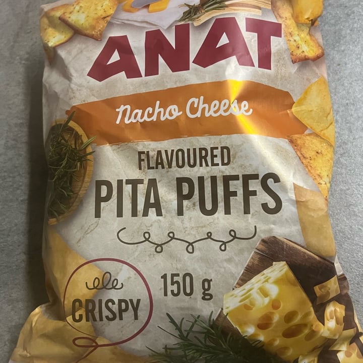 Anat Nacho Cheese Flavoured Pita Puffs Review | abillion
