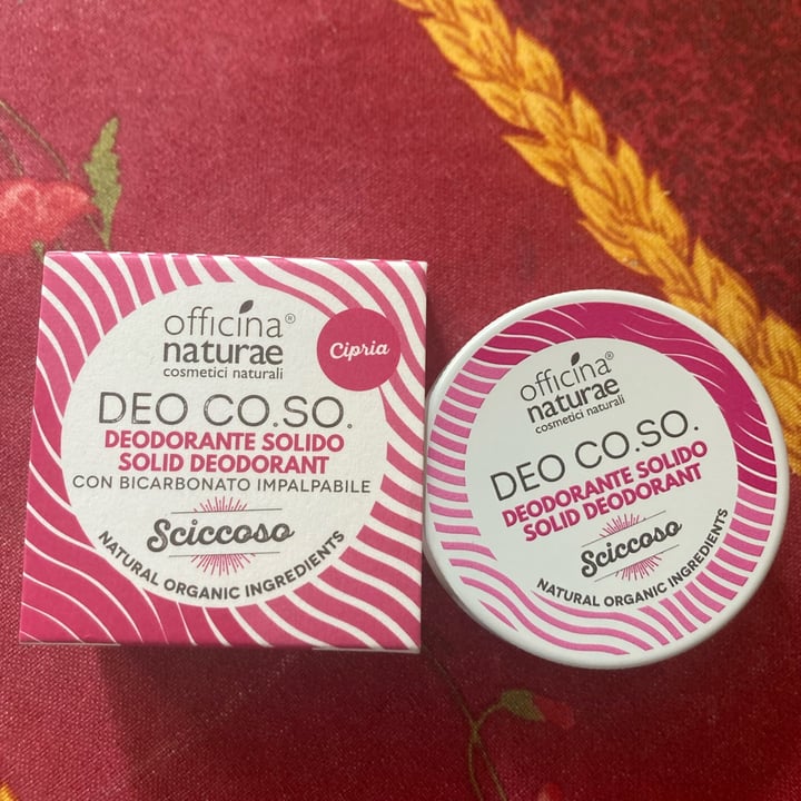 Officina naturae Deo co.so Deodorante solido vanitoso Review | abillion