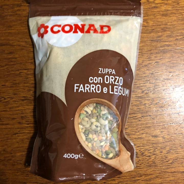 Conad Zuppa con orzo farro e legumi Review | abillion