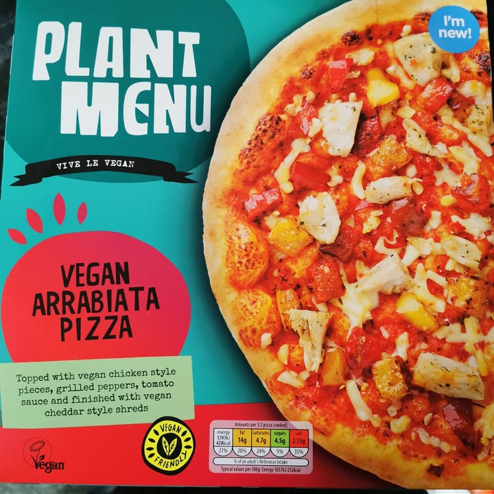 Plant Menu Arrabiata Pizza Review | abillion