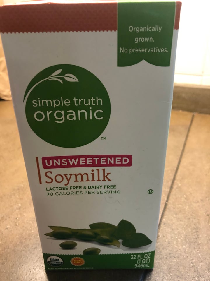 Simple Truth Soy Milk Unsweetened Review | abillion