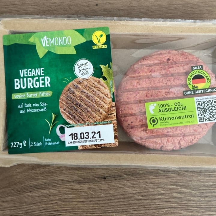 Vemondo Vegan Burger Review | abillion
