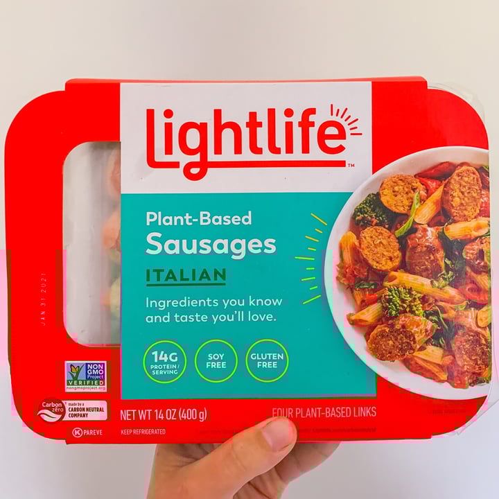 Lightlife Smart Sausage Italian Review | abillion
