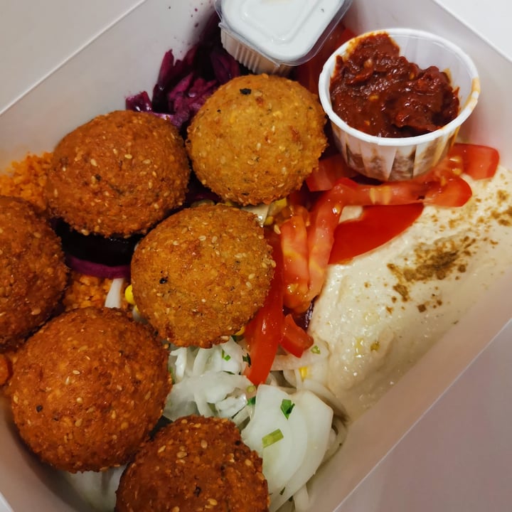 Falafel Street Lebanese Kebab and Grill Valletta, Malta Falafel Salad ...