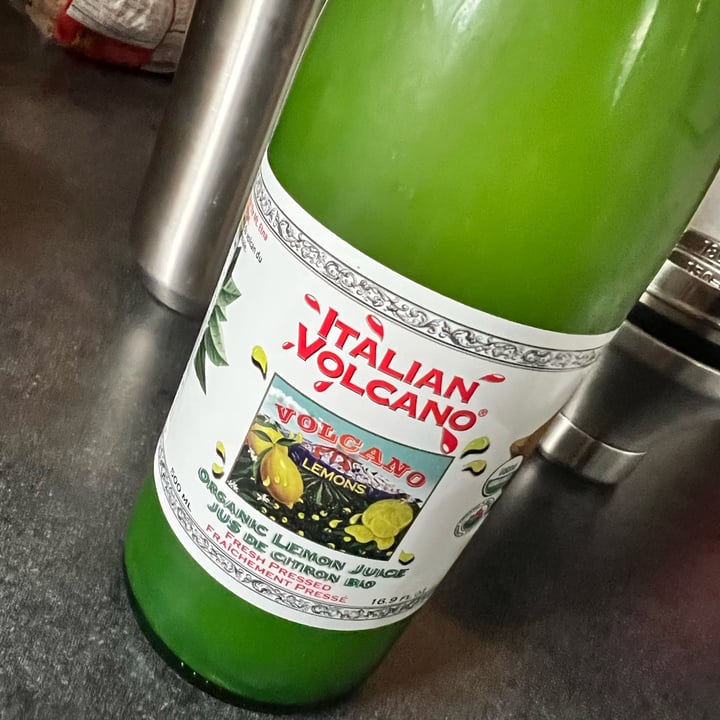 Italian Volcano 100% Organic Lemon Juice Review | abillion