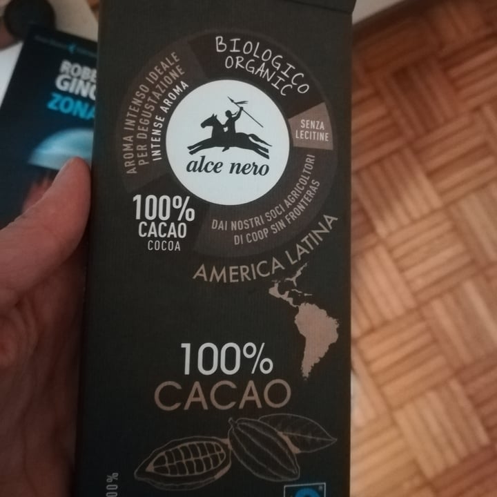 Alce Nero Cioccolato 100% cacao Review | abillion