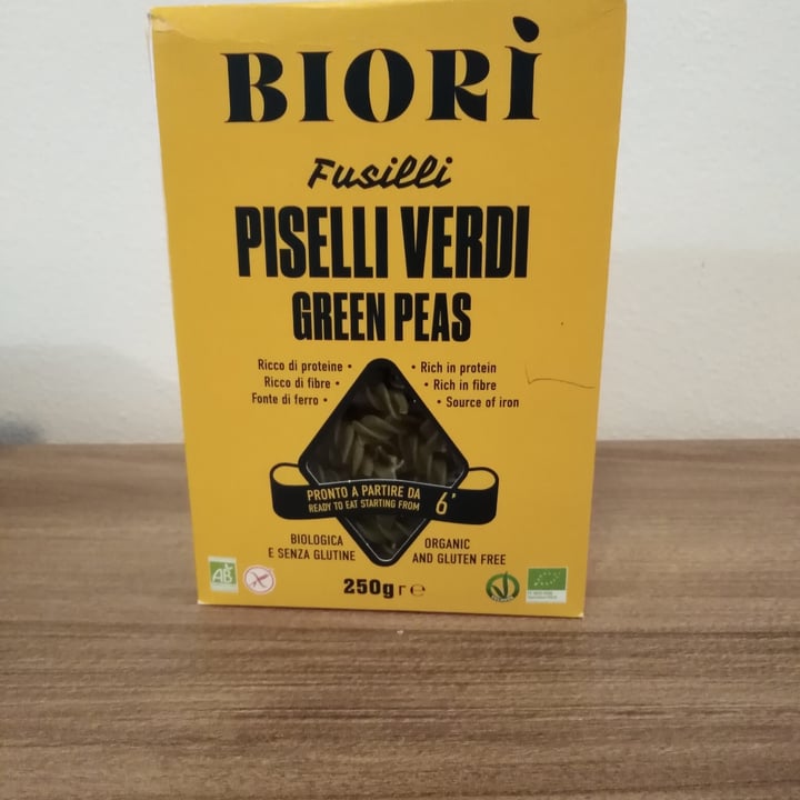 Biori Fusilli Piselli Verdi Green Peas Review | abillion