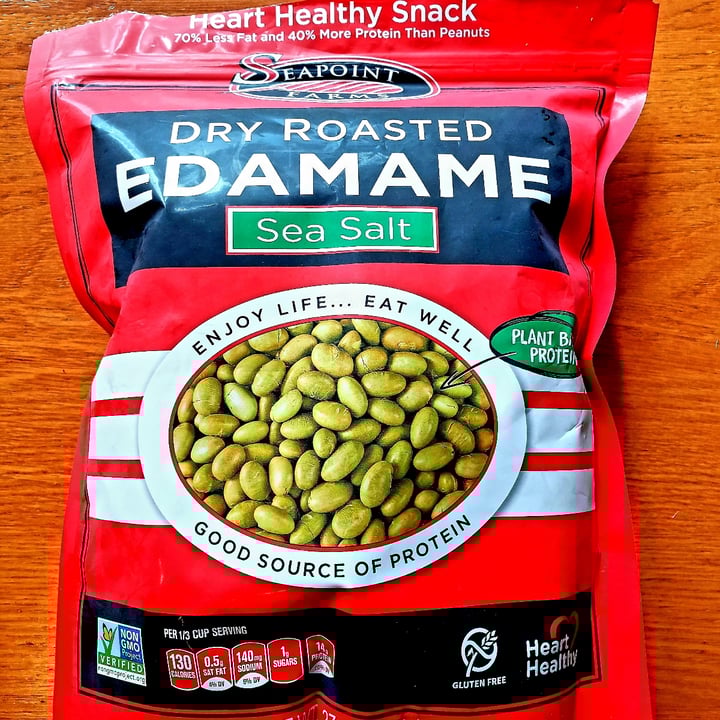 Seapoint Farms Dry roasted edamame - sea salt Review | abillion