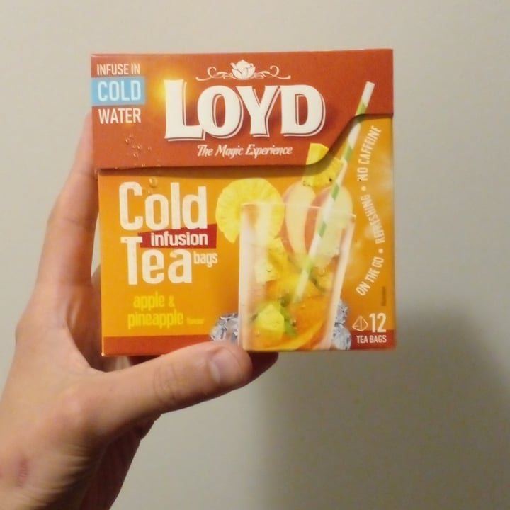 Loyd Apple and Pineapple - Cold Infusion Tea Bags Review | abillion