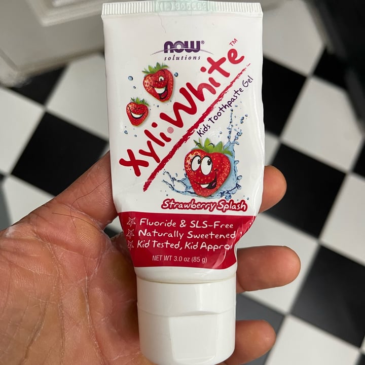 NOW® Xyli white kids toothpaste Review | abillion
