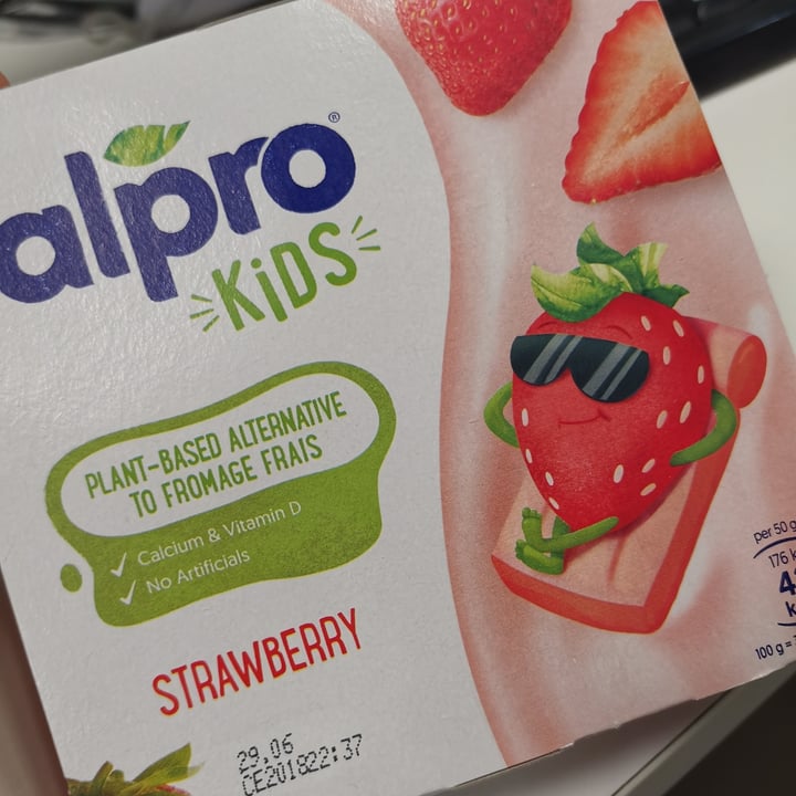Alpro Alpro Kids Pflanzliche Quarkalternative Erdbeere Review | abillion