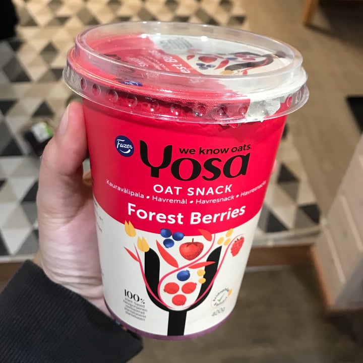Fazer Yosa oat snack Forest Berries Review | abillion