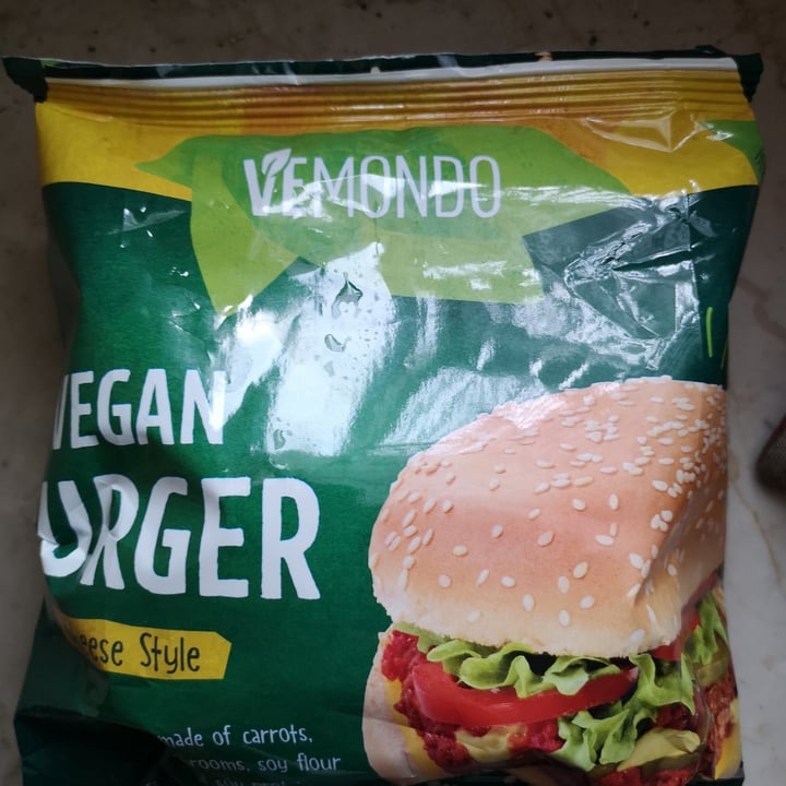 Vemondo Vegan Burger Cheese Style Review | abillion
