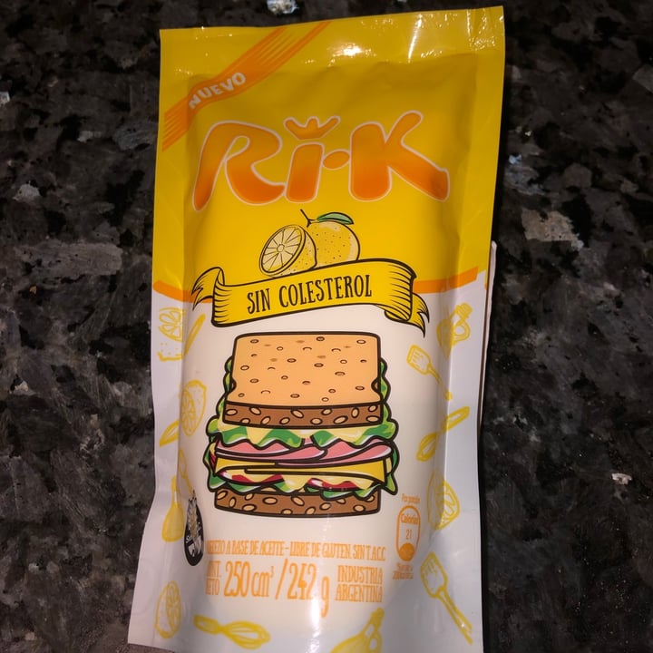 Ri-k Mayonesa Vegana Sin Colesterol Review | abillion