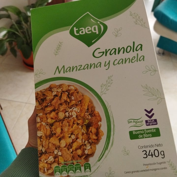 Taeq Granola Manzana Y Canela Review | abillion