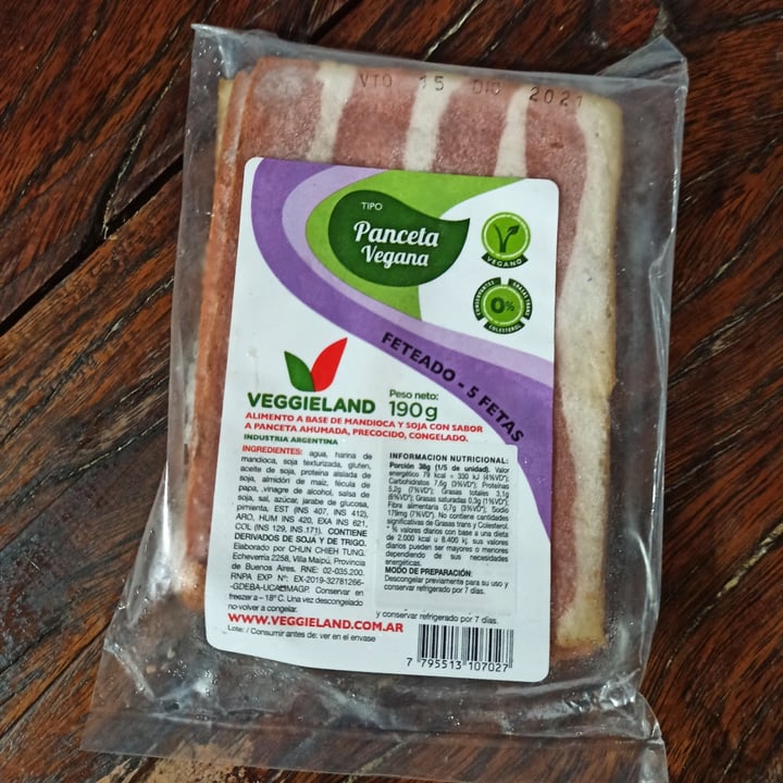 Veggieland Panceta vegana Review | abillion