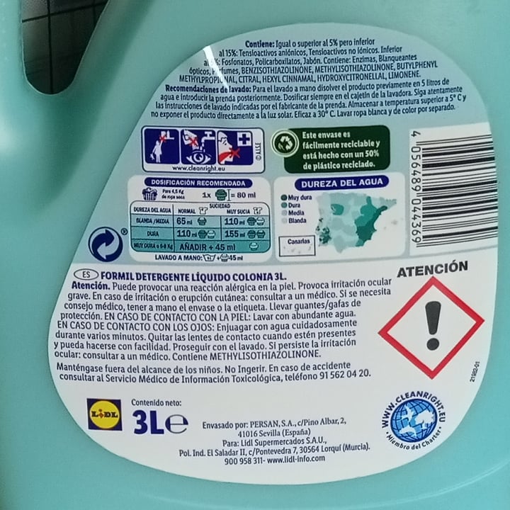 Formil Detergente Lavadora Colonia Review | abillion