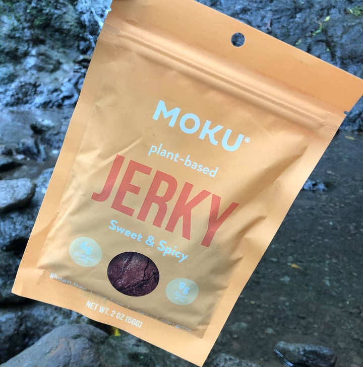 Moku Plant Based Jerky Sweet & Spicy Review | abillion