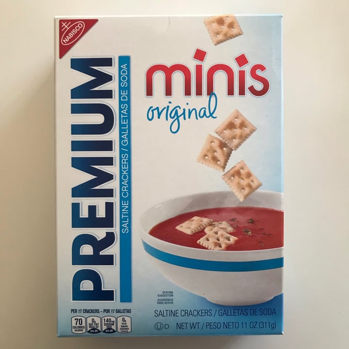 Nabisco Premium Saltine Crackers Original Minis Review | abillion
