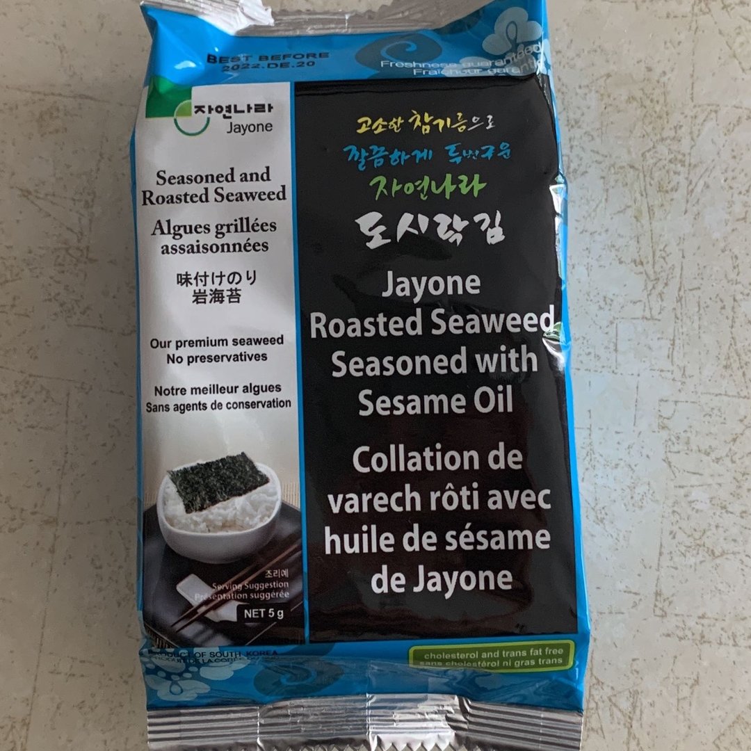 Jayone Seasoned and roasted seaweed Reviews | abillion