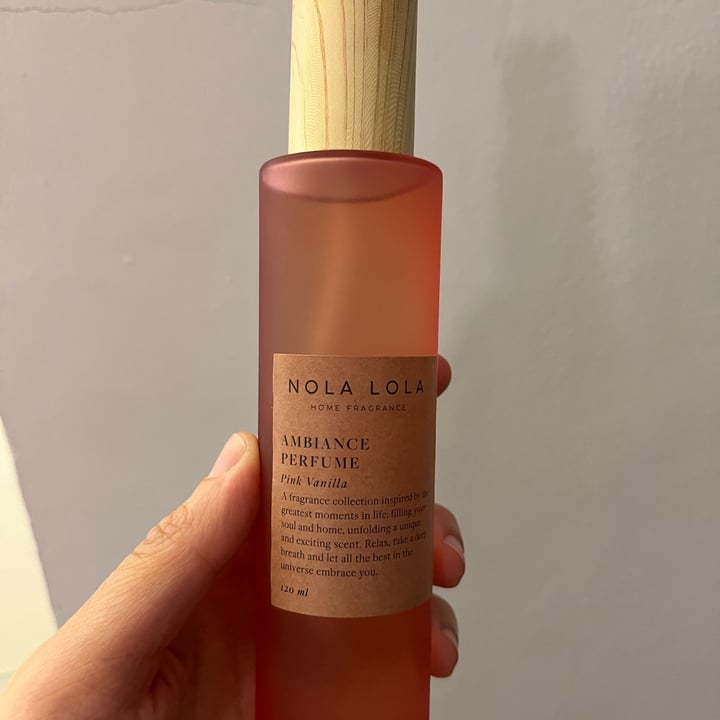 Nola Lola Ambiance perfume pink vainilla Review | abillion