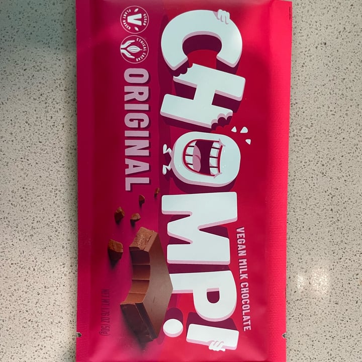Chomp Vegan Milk Chocolate Review | abillion