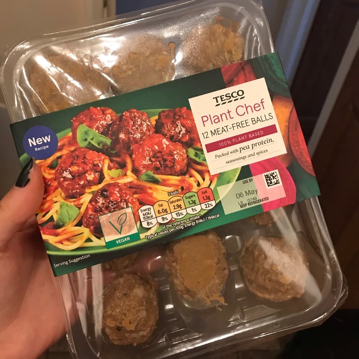 Tesco Plant Chef Meat-free Balls Review | abillion
