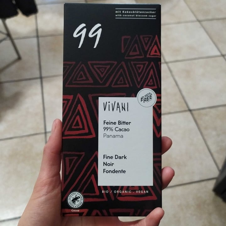 Vivani Feine Bitter 99% Review | abillion