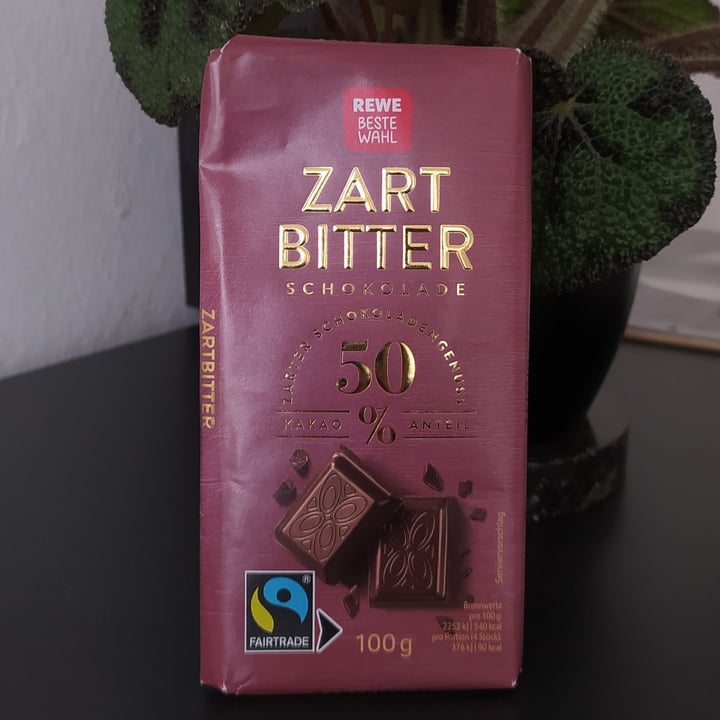 REWE Beste Wahl Zartbitterschokolade 50% Review | abillion