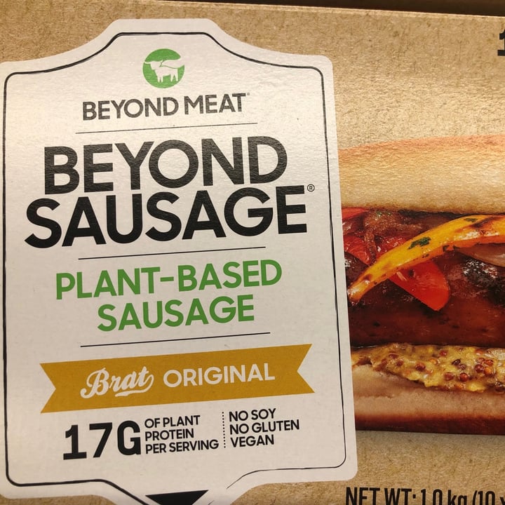 Beyond Meat Beyond Sausage Brat Original Review | abillion