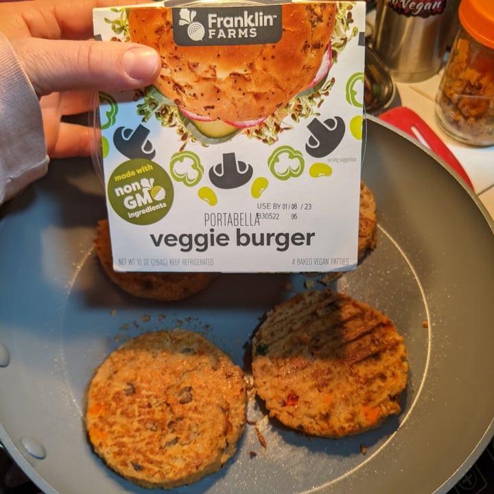 Franklin Farms Franklin farms portabella veggie burger Review | abillion