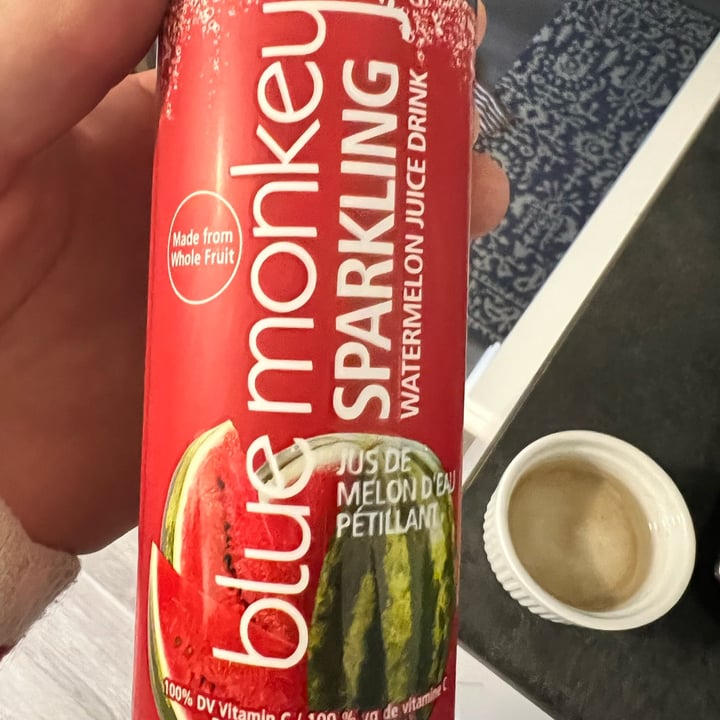 Blue monkey Sparkling Watermelon Juice Drink Review | abillion